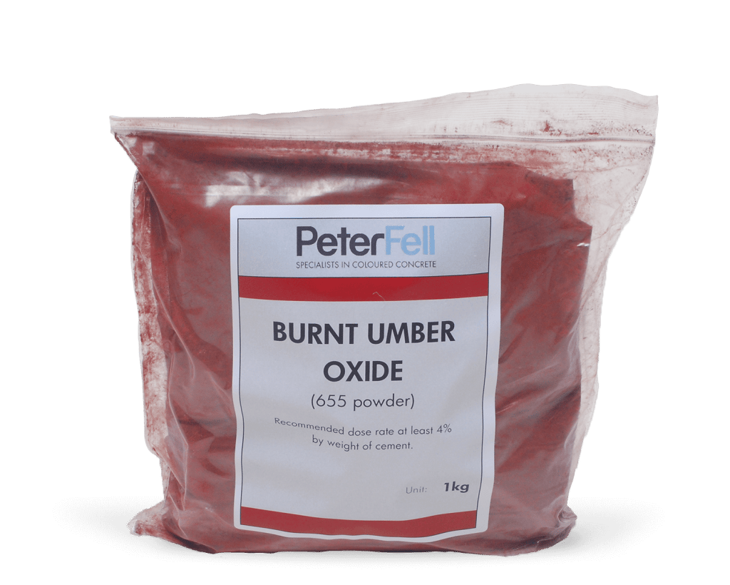 Burnt Umber Oxide, Bayferrox 655 - Peter Fell