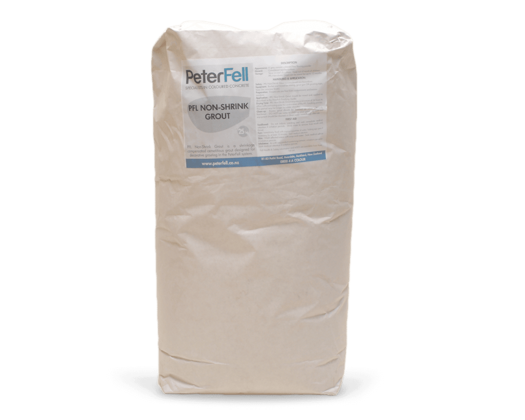 Non-Shrink Grout - Peter Fell