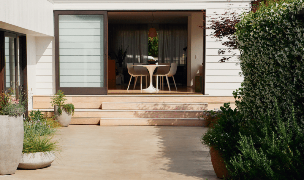 Colour match your concrete. - Peter Fell