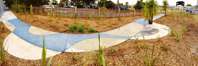 Coloured Concrete Public Spaces, Parks, Paths & Skate Parks - Peter Fell