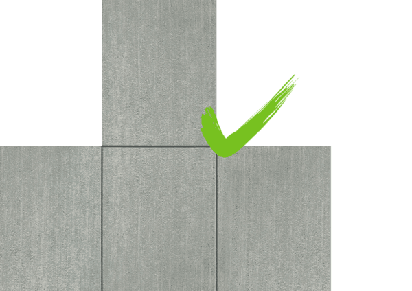 Decorative Concrete Cuts and Patterns - Peter Fell Coloured Concrete